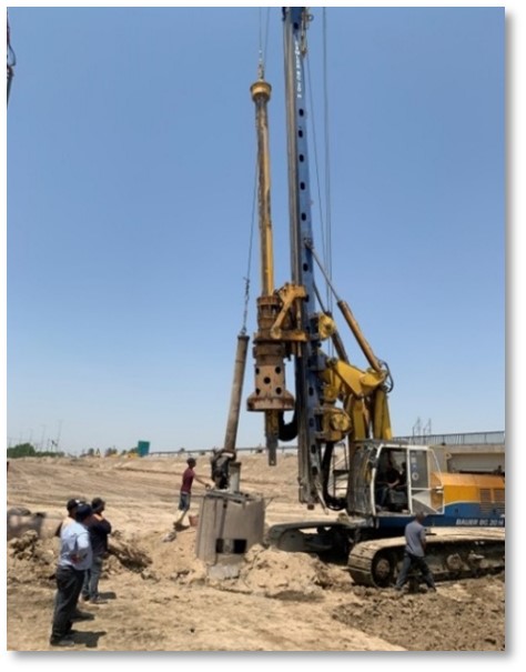 PETAH Bridge@ Hilla Babil City, 1.5 m Bored Piles Work 30m Depth – شركة ...